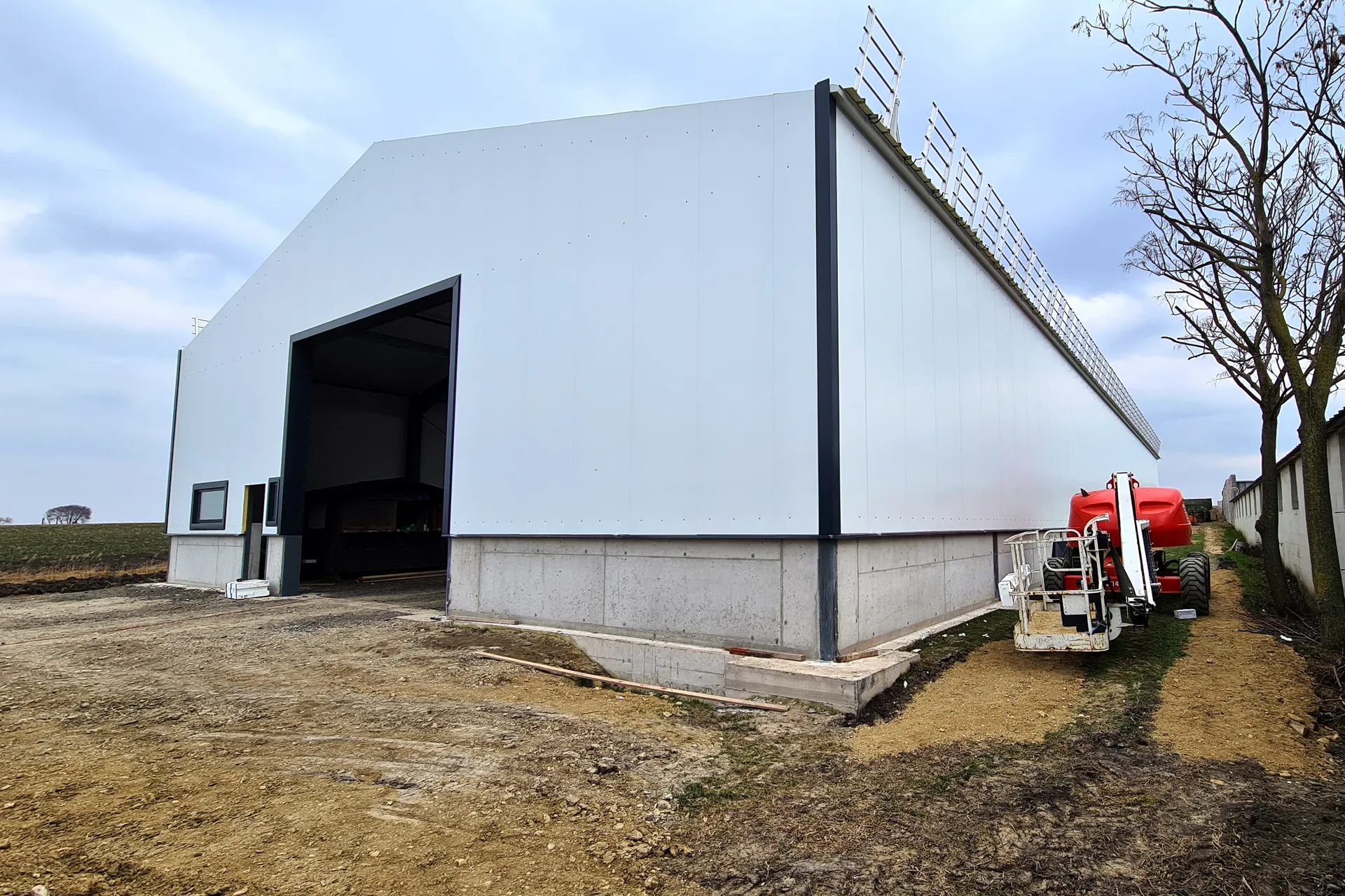 Hallenbau/Stahlbauprojekt 7041 Antau